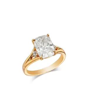 Bloomingdale'S 18k Yellow 3.16 Tcw Lab Grown Diamond Ring - Gold