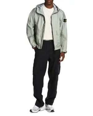 Stone Island Capospalla Zip Hooded Jacket - Sage