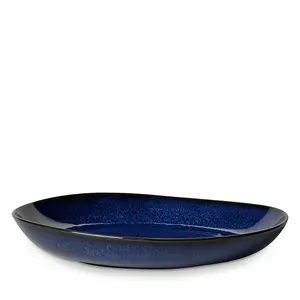 VILLEROY & BOCH Lave Flat Dinner Bowl - Blue