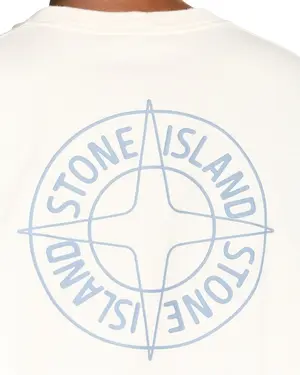 Stone Island Cotton Tee - Ivory