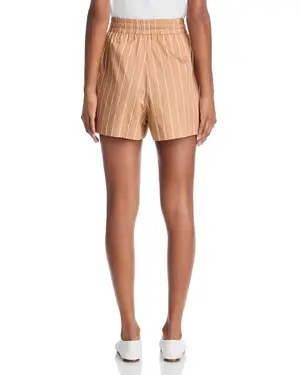 French Connection Alexis Poplin Stripe Shorts
