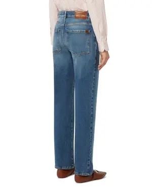 Max Mara Argento Denim Jeans