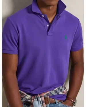 Polo Ralph Lauren Iconic Mesh Polo Shirt - Purple