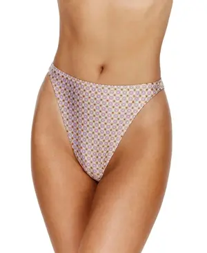 GOTTEX High Waist Bikini Bottom - Multi-pastel
