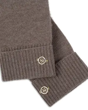 Ted Baker London Wool & Cashmere Knit Beanie - Camel