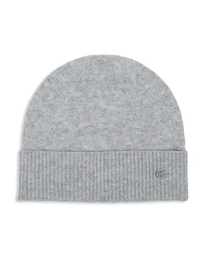 Ted Baker London Wool & Cashmere Knit Beanie - Grey