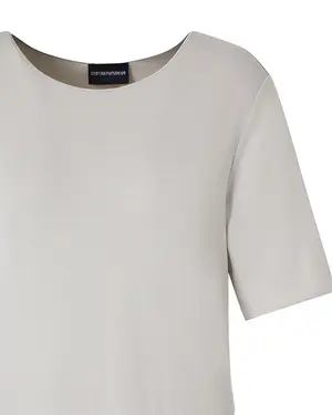 Emporio Armani Mixed Media Dress