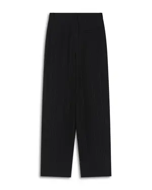 Emporio Armani Straight Pleated Pants