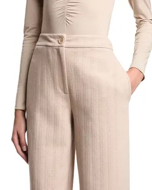 Emporio Armani Chevron Jacquard Pants
