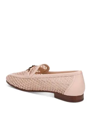 Sam Edelman Loraine Mesh Bit Loafers - Ballet Pink