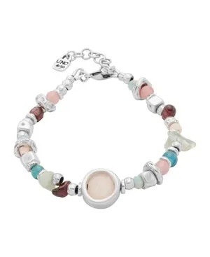 UNODE50 Textured Stone Crystal Bracelet