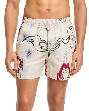 Oas Paradox 4.5" Swim Shorts - Multi