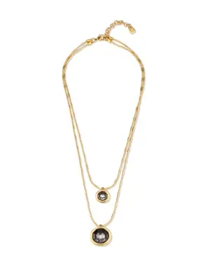 UNODE50 Double Strand Pendant Necklace