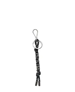 Prada Speedrock Cord Key Ring - Black