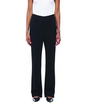 Another Tomorrow Relaxed Jersey Pant - Black