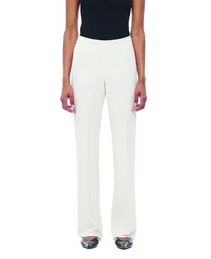 Another Tomorrow Relaxed Jersey Pant - Vanilla
