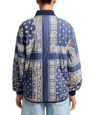 The Great. The Quilted Bomber Jacket