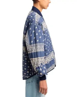 The Great. The Quilted Bomber Jacket