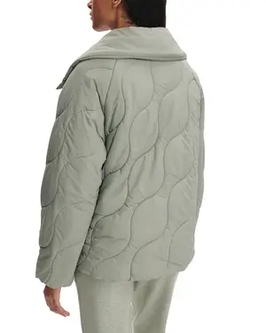 Varley Fabia Quilted Jacket - Shadow