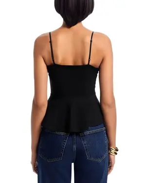 L'Agence Parisa Peplum Top