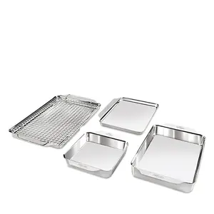 ALL-CLAD 5 Piece Bakeware Set - Stainless