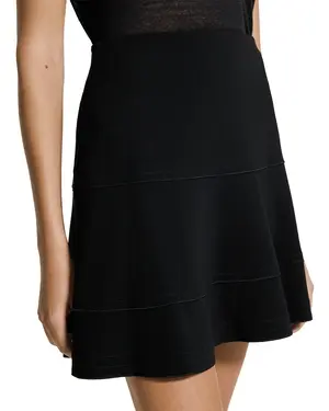 Theory Tiered Seam Skirt