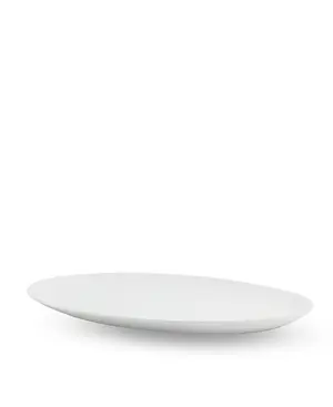 PILLIVUYT Eventail Oval Platter, 15.75 X 11.75 - White