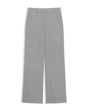 Theory Twill Straight Relaxed Trousers