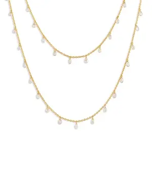 Gurhan 22k Yellow Diamond Rain Necklace - Gold