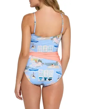 HERMOZA Genevieve Square Neck One Piece