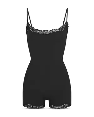 SKIMS Fits Everybody Lace Onesie - Onyx