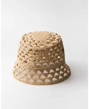 Prada Crochet Bucket Hat
