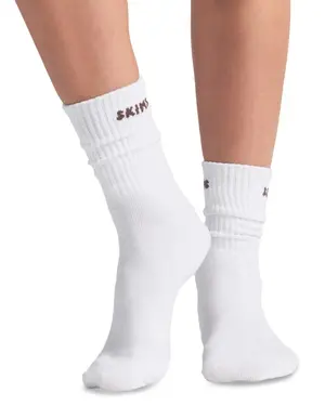 SKIMS Ribbed Crew Socks Pack Of 3