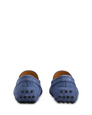 TOD'S Gommino Driving Moccasin Loafers - Blue