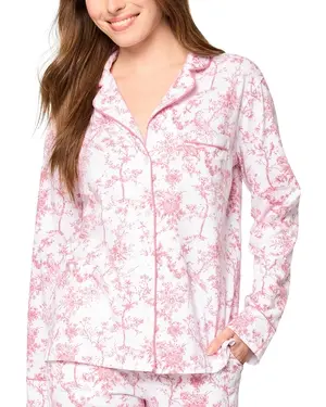 PETITE PLUME Timeless Toile Pima Cotton Pajama Set