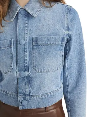FRAME The Small Denim Jacket - Dawn