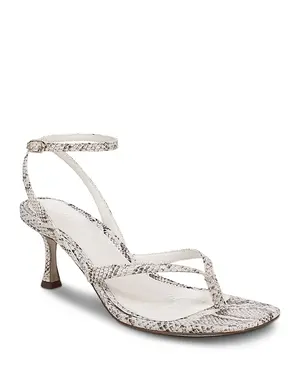 Sam Edelman Pax Ankle Strap Thong Sandals - Ivory
