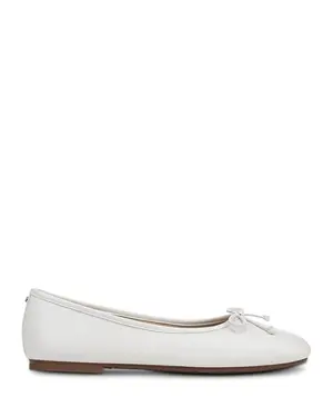 Sam Edelman Alie Ballet Flats - Bright White
