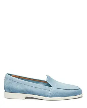 Santoni Round Toe Flats For Women
