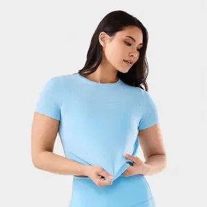 TAVI Ribbed Tee - Surf