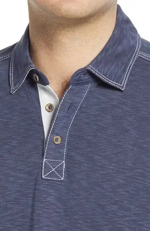 Johnston & Murphy Slub Polo