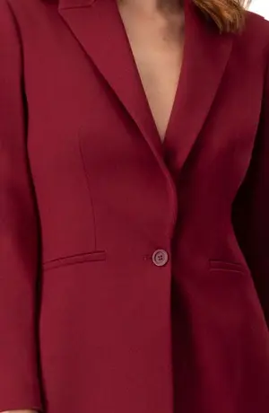 IVONNE Single-button Blazer