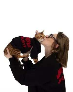 MOSHIQA Whiskers Society Human Sweatshirt