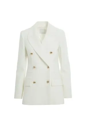 GIZIA Shoulder Padded Tailored Jacket