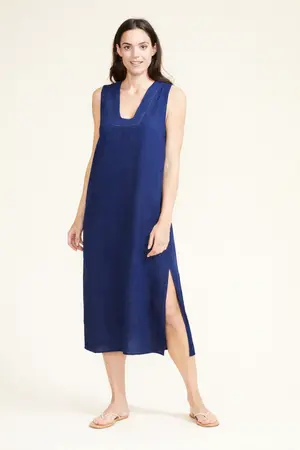 SITANO Grotta Midi Ladder Lace Dress