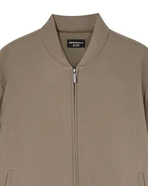 Emporio Armani Blouson Jacket - Solid Medi