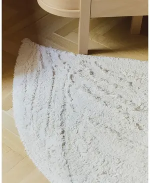 LORENA CANALS Swan Lake Washable Swan Rug 3'11x3'3 Area Rug