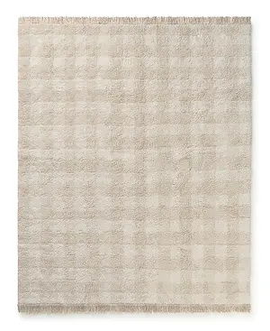 LORENA CANALS Swan Lake Washable Rug Vichy 3'x3'11 Area Rug - Ivory