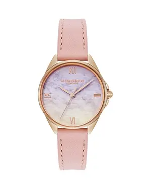 OLIVIA BURTON Azure 30mm Watch - Purple/pink