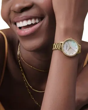 OLIVIA BURTON Captivate Watch - Multi/gold